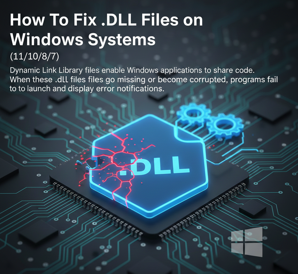 How To Fix .DLL Files on Windows Systems (11/10/8/7)