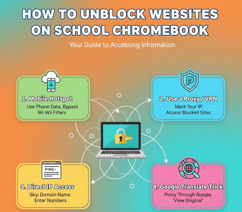How To Unblock Websites On School Chromebook