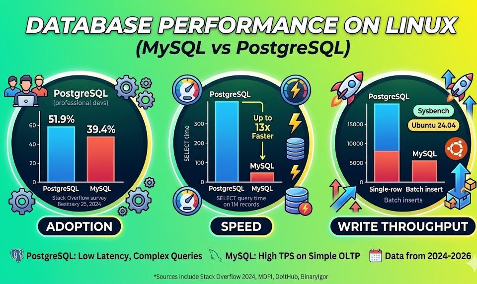 Database Performance On Linux Statistics 2026