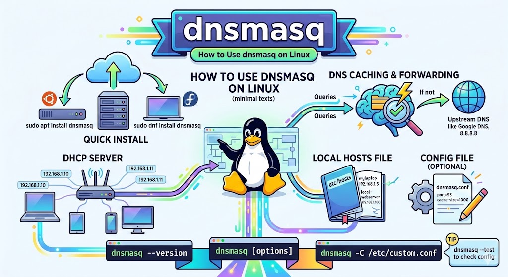How to Use dnsmasq on Linux