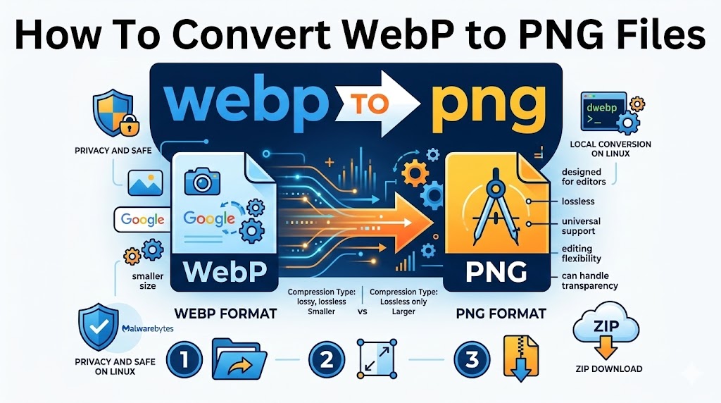 How To Convert WebP to PNG Files
