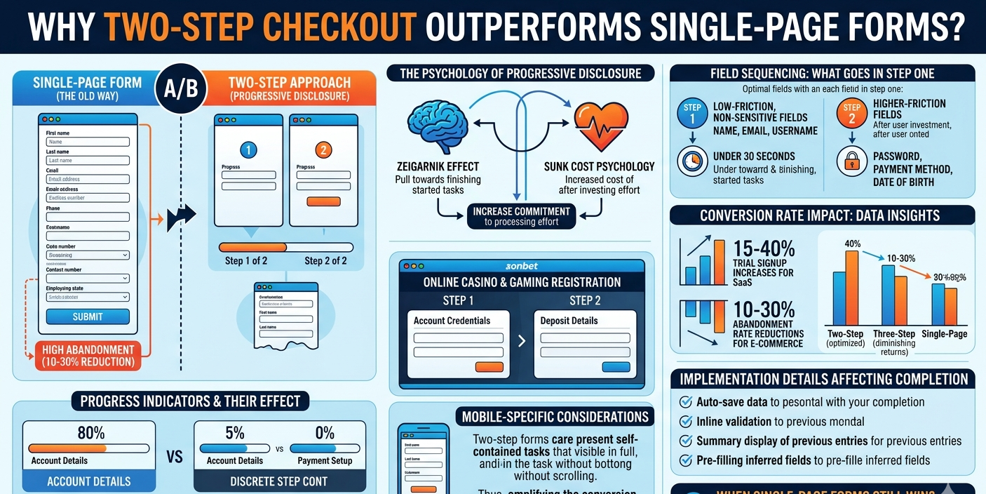 Multi-Step Forms vs Single Page: What Converts Better and Why
