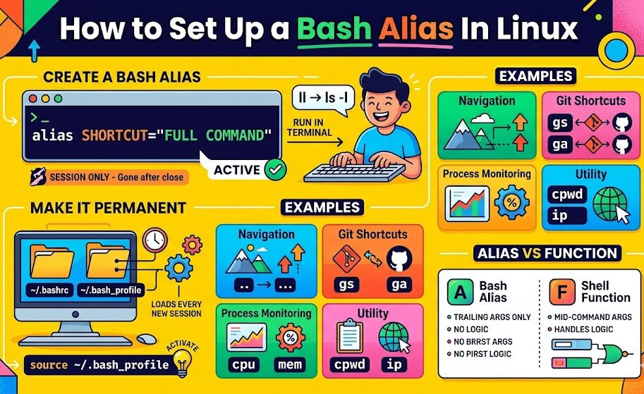 How to Set Up a Bash Alias In Linux