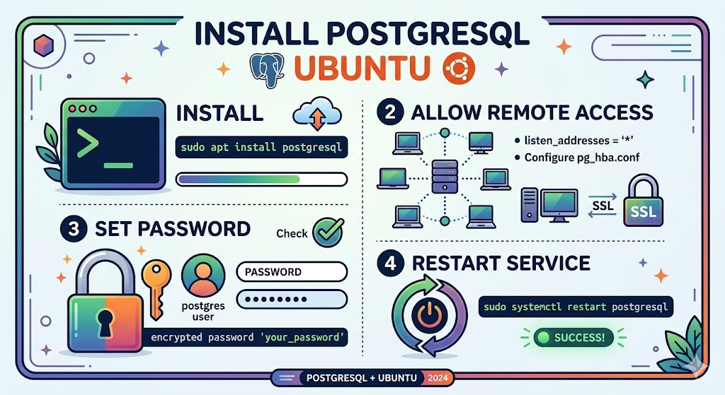 How to Install PostgreSQL Ubuntu