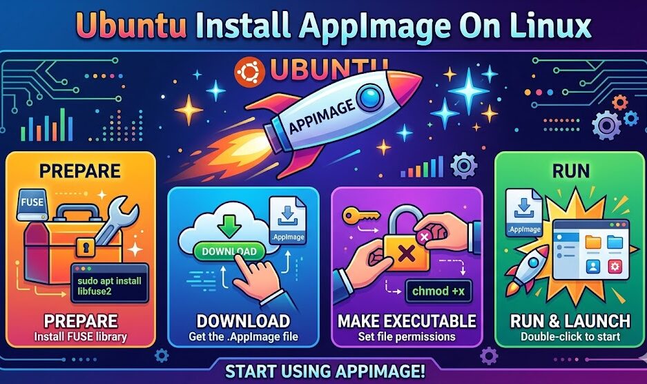 Ubuntu Install AppImage On Linux