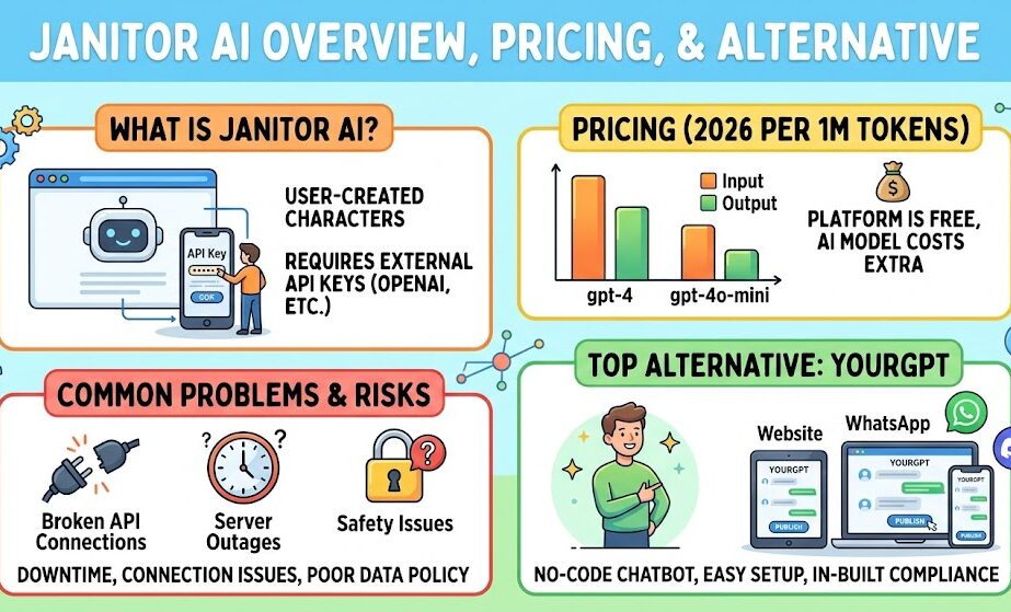 Janitor AI: Full Overview, Pricing, Problems, And Top Alternative In 2026