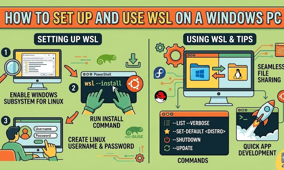 How to Set Up and Use WSL on a Windows PC