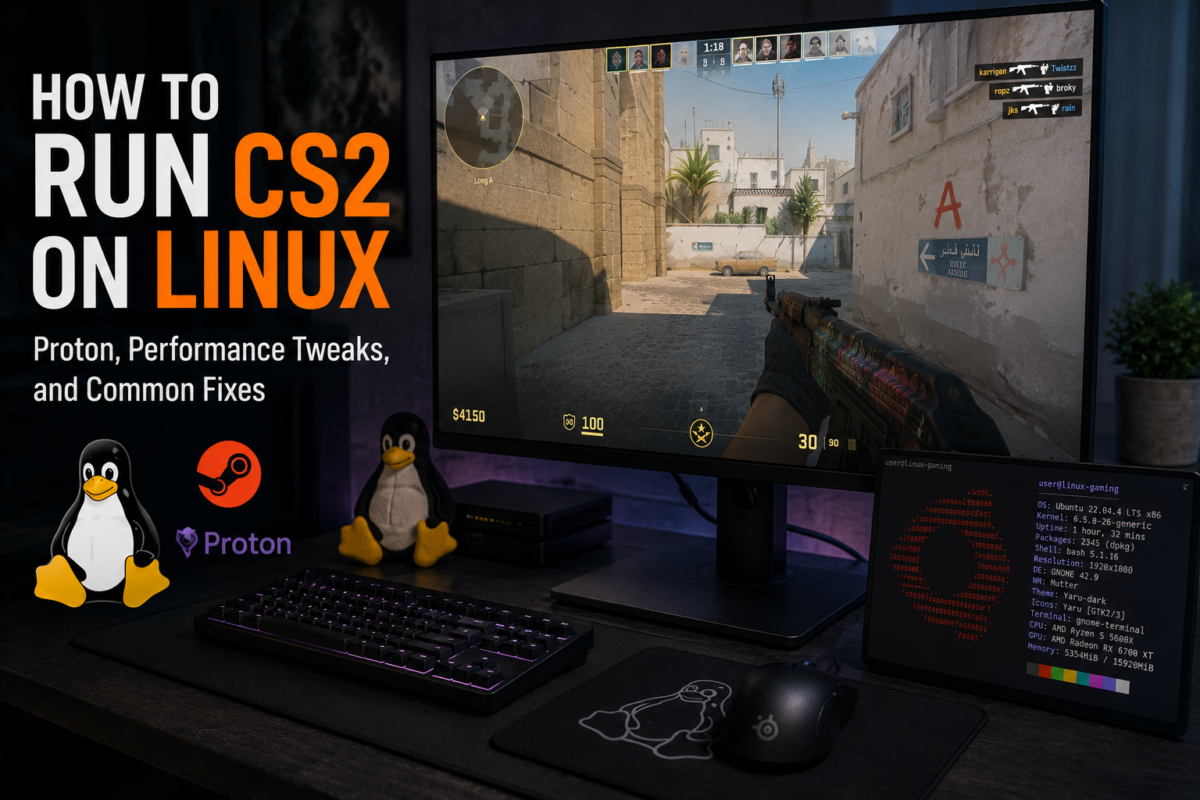 How to Run CS2 on Linux: Proton, Performance Tweaks, and Common Fixes